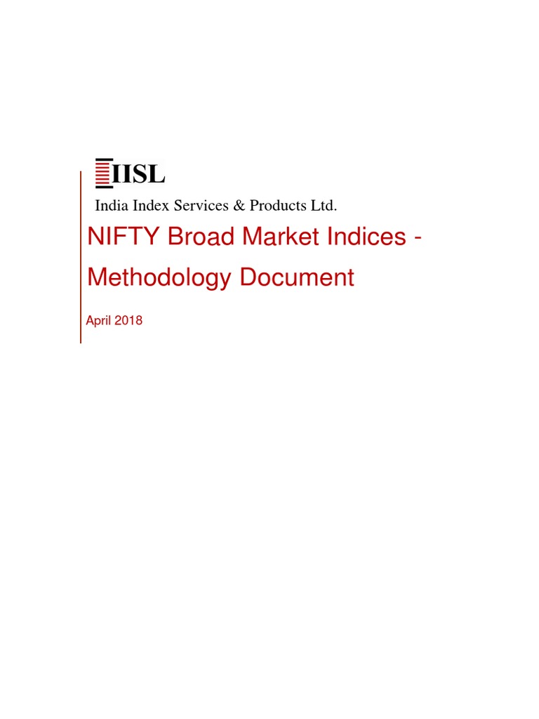 NIFTY Indices Methodology Overview | PDF | Stock Market Index | Stocks