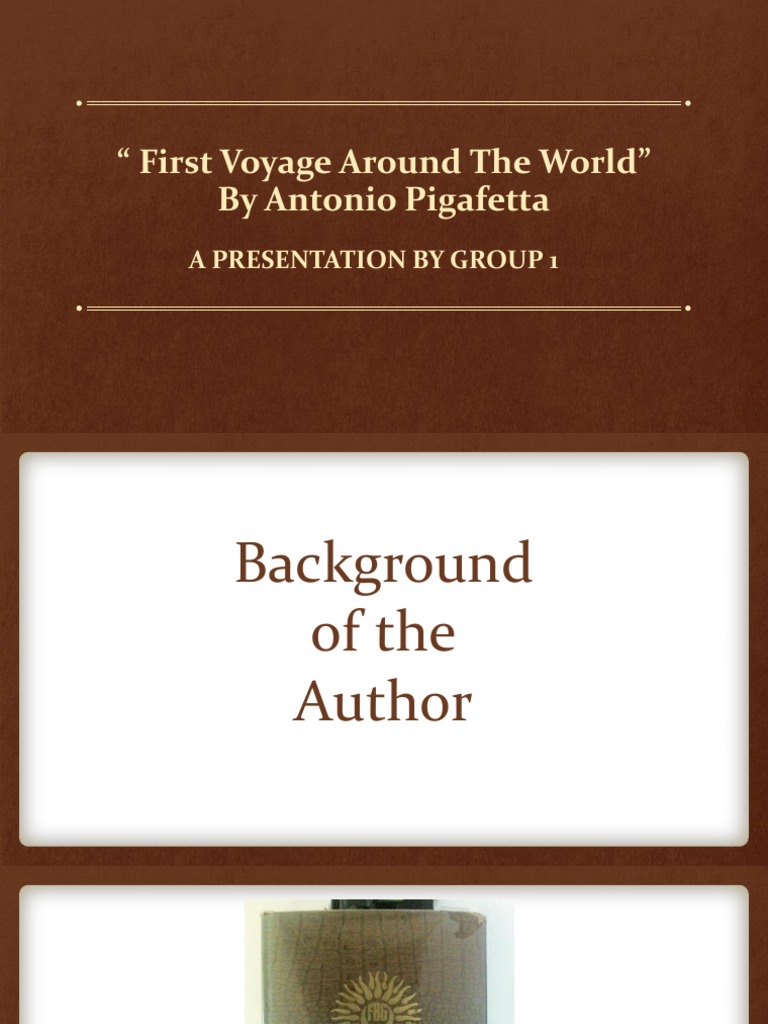 First Voyage Around The World | PDF | Age Of Discovery | Exploration