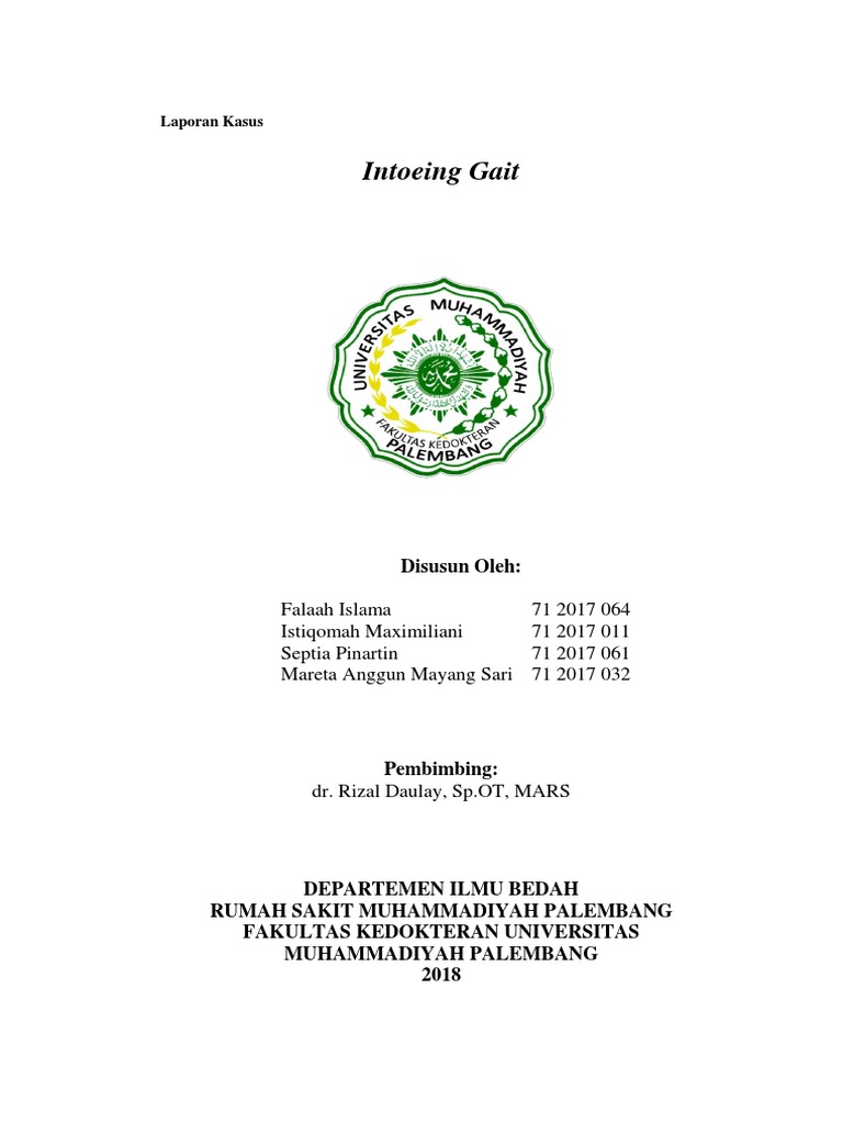 Intoeing Gait | PDF