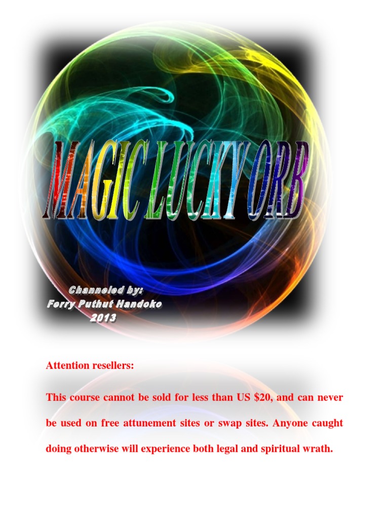 The Universal Orb Empowerment | PDF | Breathing | Meditation