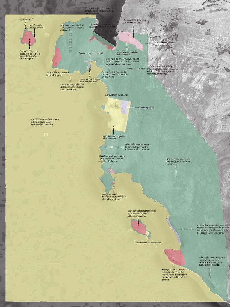 Mapa de la Reserva Nacional de Paracas | PDF | Naturaleza