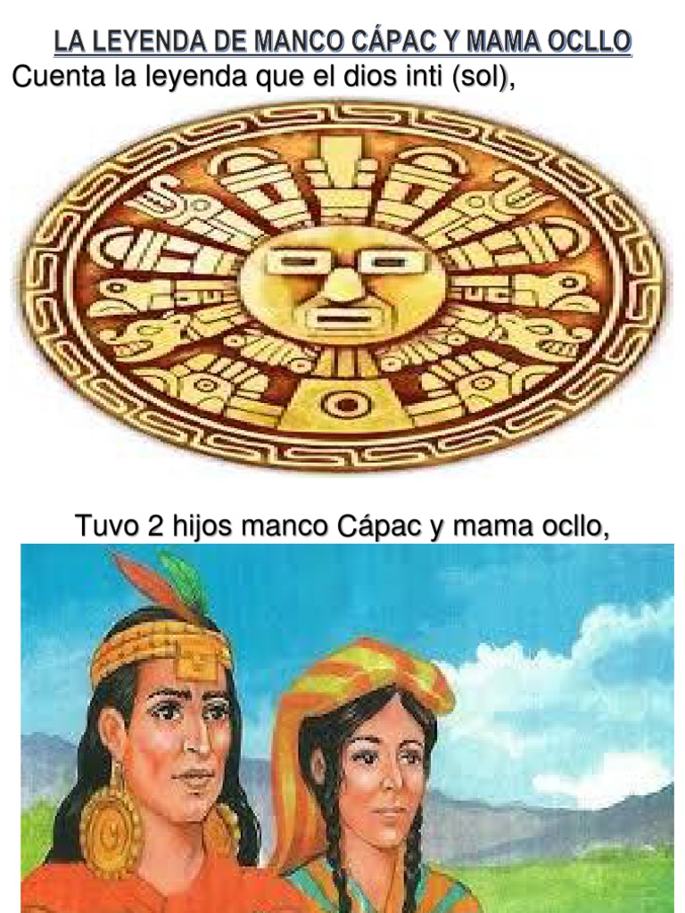 Manco Cápac y Mama Ocllo: Leyenda Infantil | PDF
