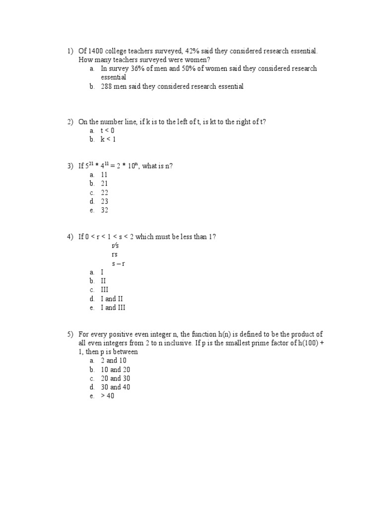 99 MORE Level 700+ GMAT Questions | PDF | Prime Number | Interest