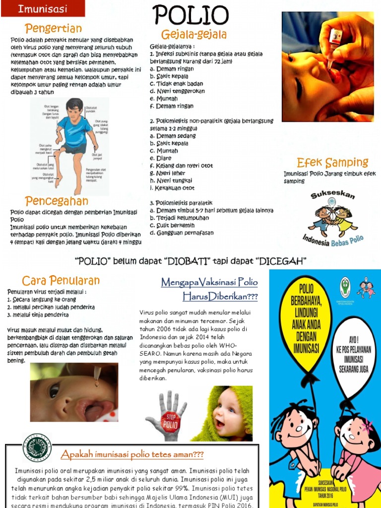Leaflet Polio | PDF