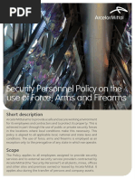 Security Officer Handbook | PDF | Security Guard | Deadly Force