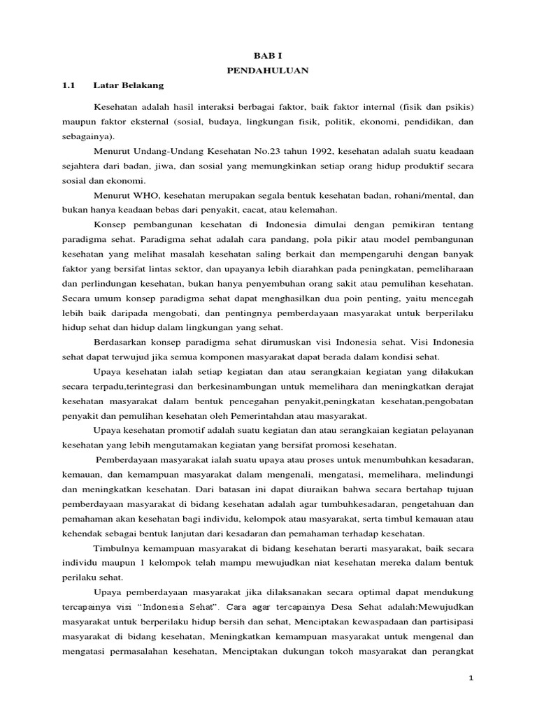 Makalah Hasil Analisis SMD MMD | PDF