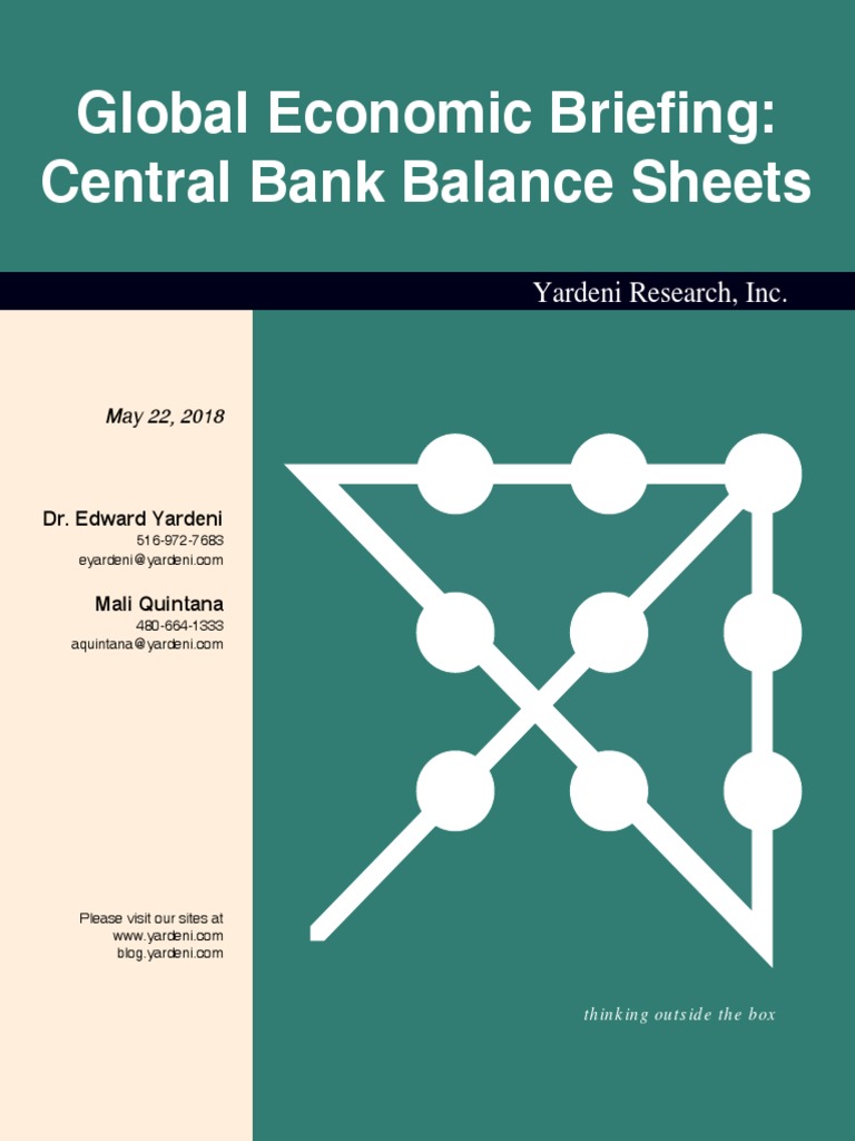 Central Banks Balance Sheet | PDF | Quantitative Easing | Federal ...
