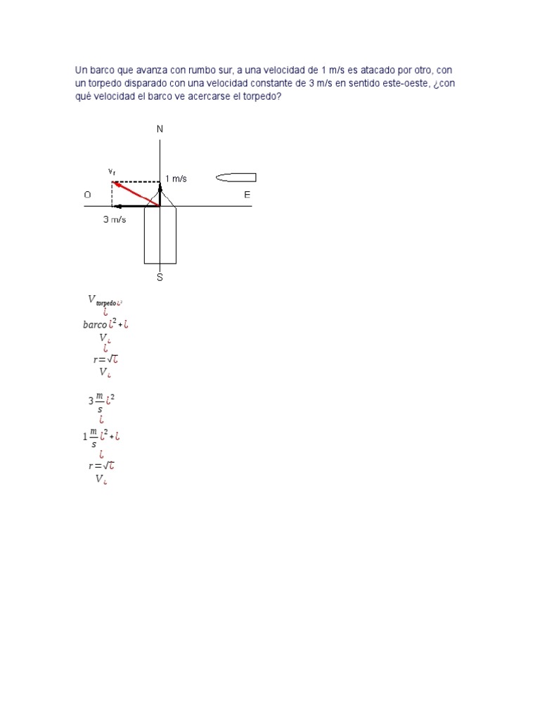 Un Barco Que Avanza Con Rumbo Sur | PDF