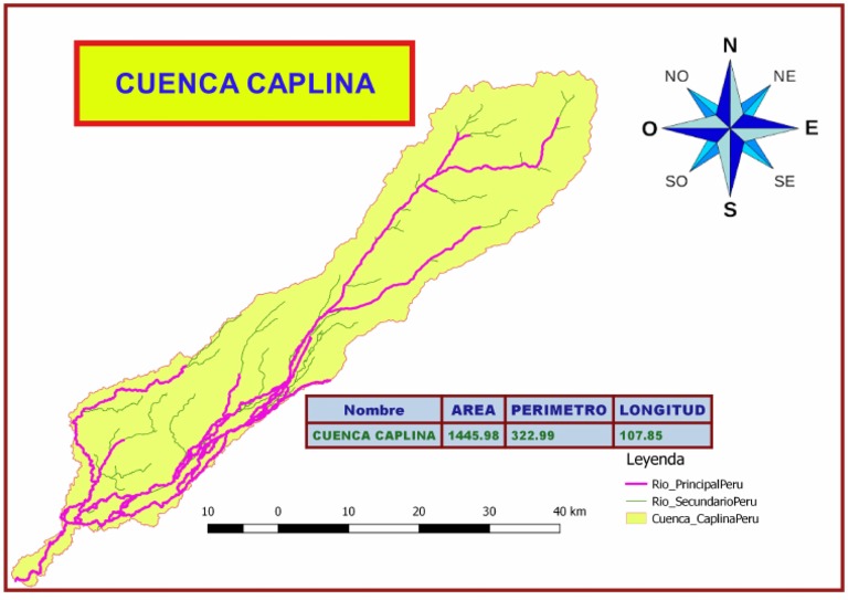 Mapa de Cuenca Caplina Correcto PDF | PDF