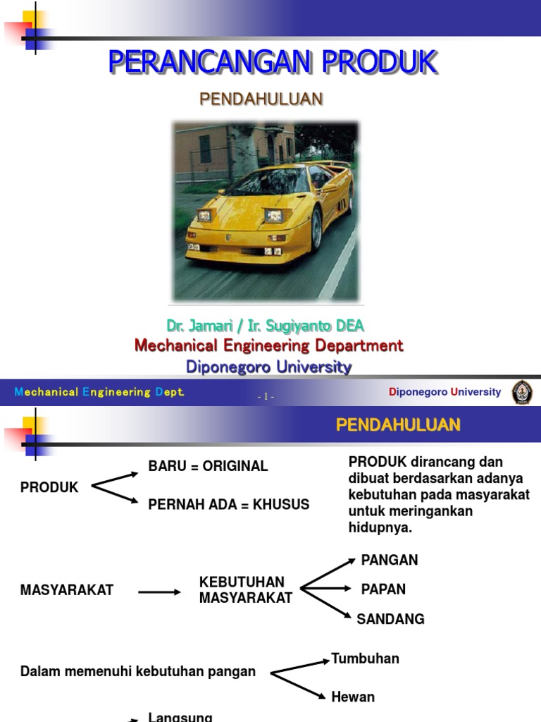 Perancangan Produk | PDF