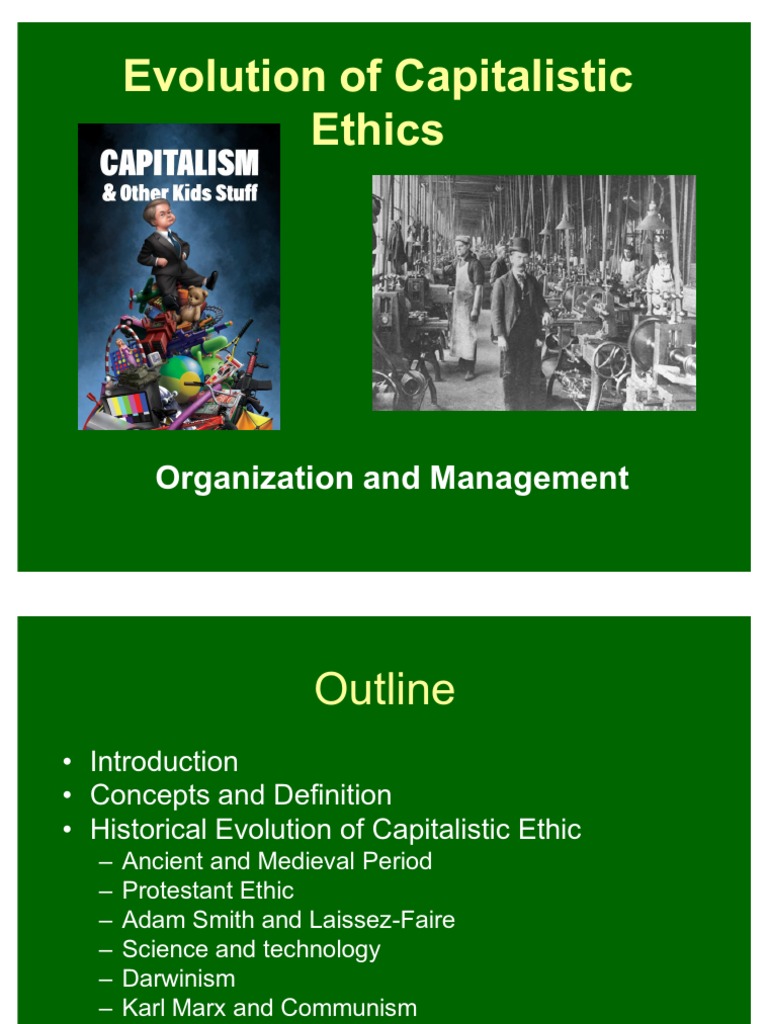 Evolution of Capitalistic Ethics 2 | PDF | Value (Ethics) | Capitalism