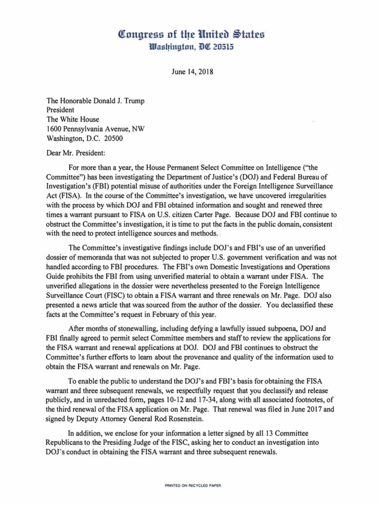 FISA Warrant Investigation Findings | PDF | Federal Bureau Of ...