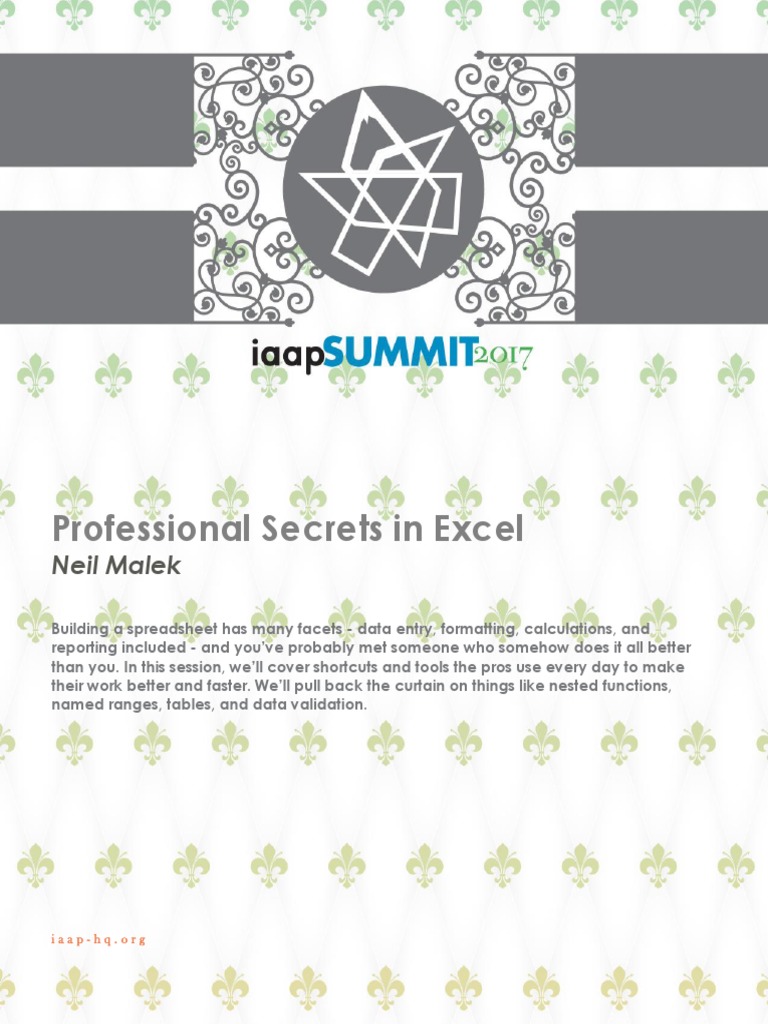 Professional Secrets | PDF | Spreadsheet | Database Index