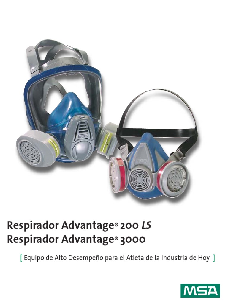 Msa, Advantage Msa Linea Completa | PDF | Cloruro | Oxígeno
