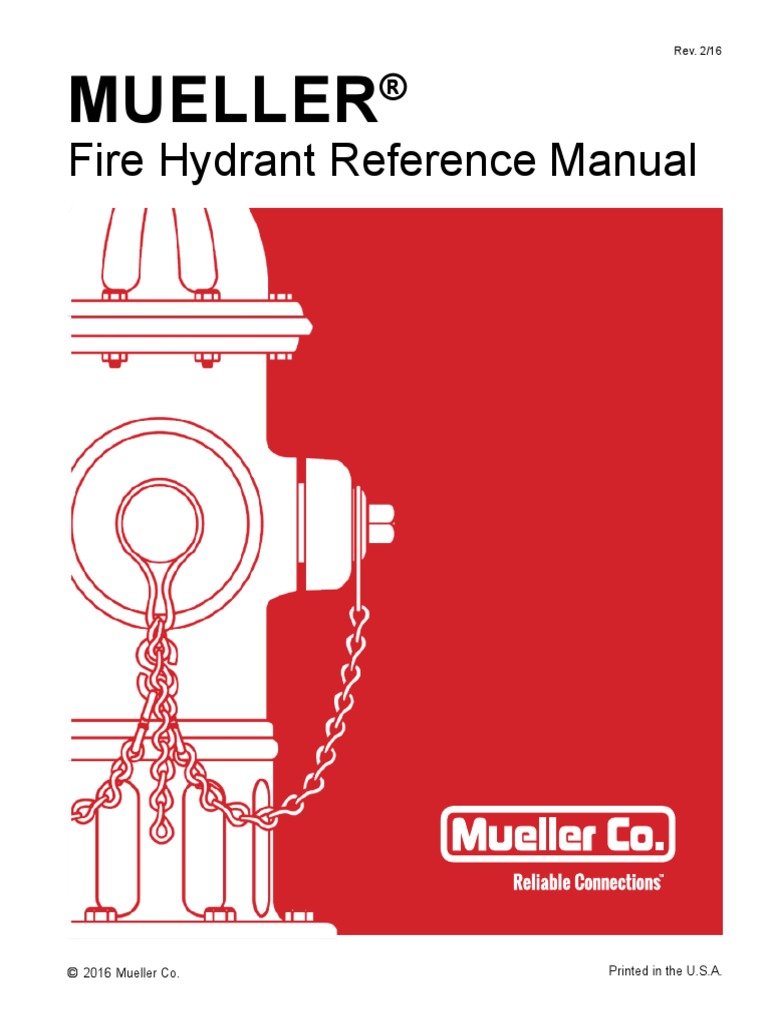 MuellerCo HydrantReferenceGuide 12000 Web | PDF | Fire Engine | Valve