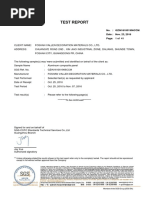 Coated Glass Scratch Test Report | PDF