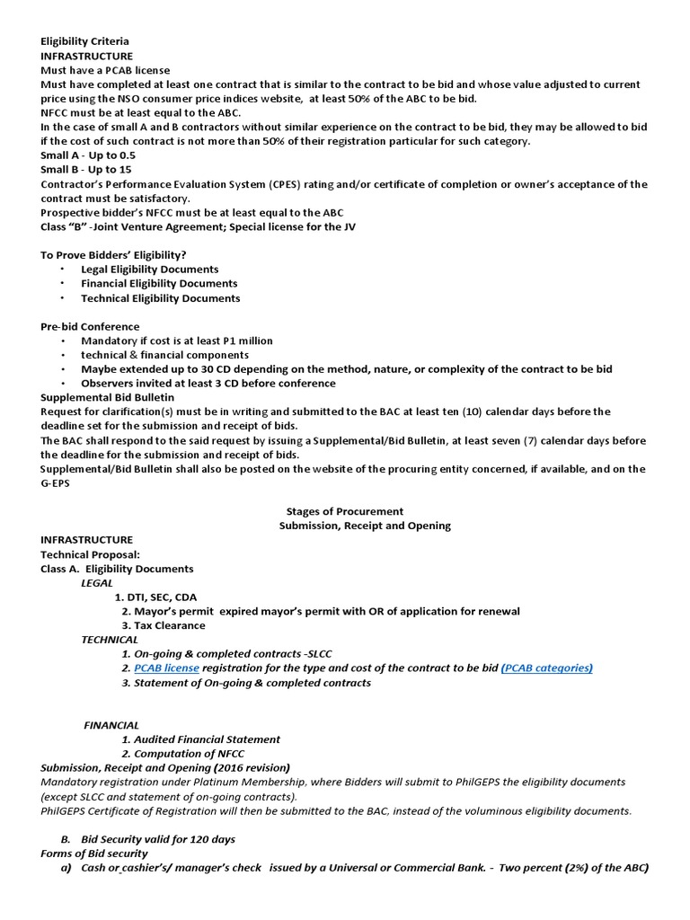 PCAB License (PCAB Categories) | PDF | Cashier's Check | Specification (Technical Standard)