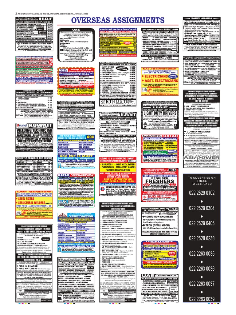 Overseas Assignments: Qatar | PDF