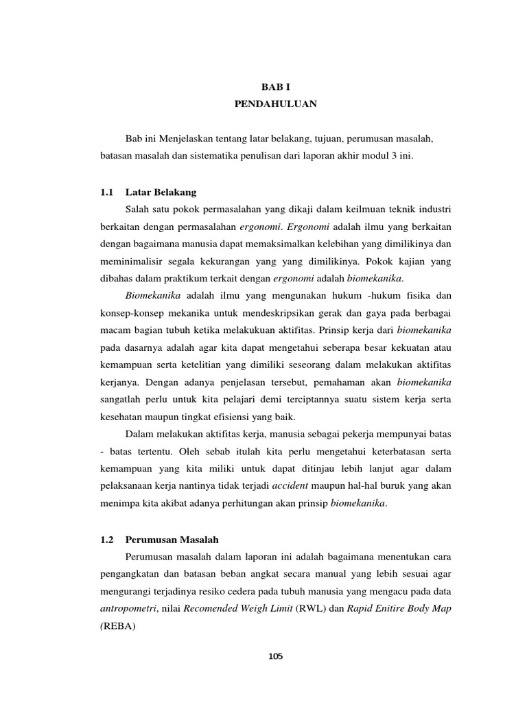 Modul 3 Biomekanika Pdf