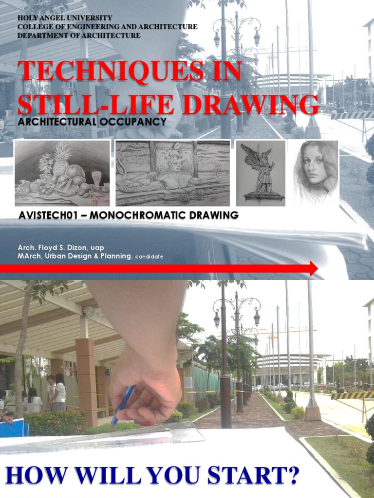 Techniques in Still-Life Drawing | PDF | Perspective (Graphical) | Design