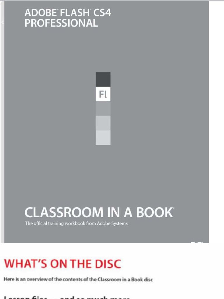 Adobe Flash CS4 | PDF | Adobe Flash | System Software