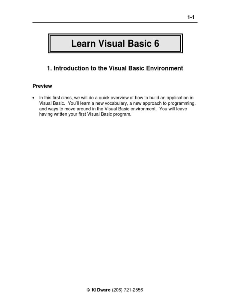 Class 1 Pdf Basic Scope Computer Science
