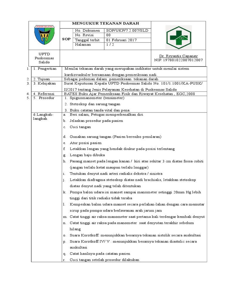 Kumpulan Sop Rawatan | PDF