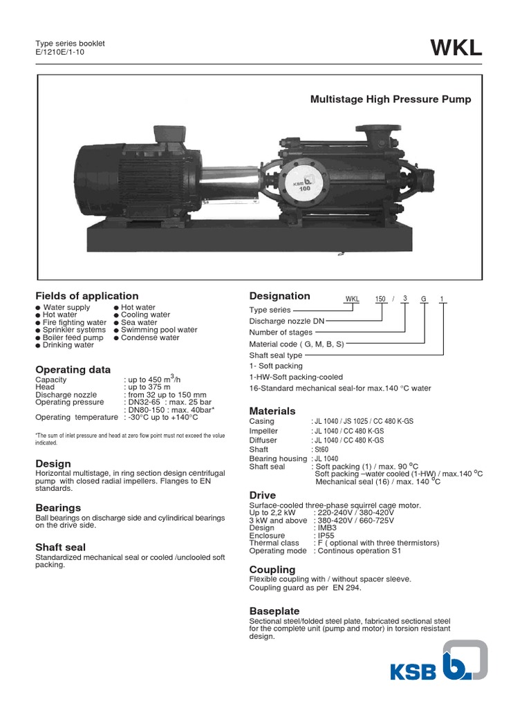 Multistage Pump | PDF | Pump | Machines