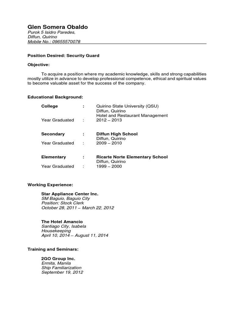 Application Sample | PDF