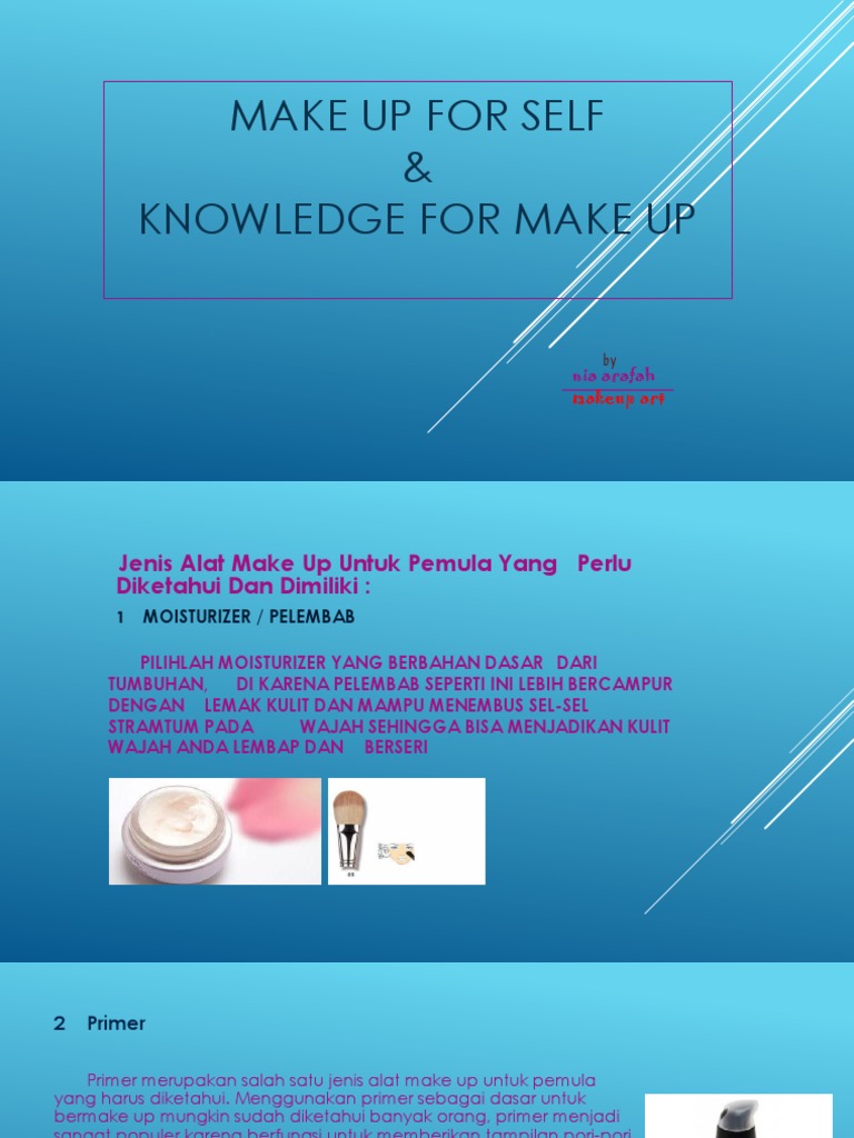 Makeup Guide for Beginners | PDF | Self-Improvement