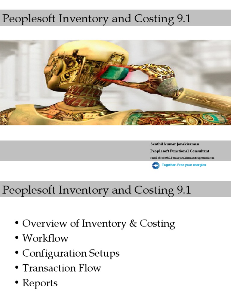 PeopleSoft Inventory & Costing 9.1 Guide | PDF | Inventory | Invoice