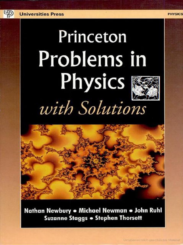 Princeton Problems in Physics With Solutions PDF | PDF | Teaching ...
