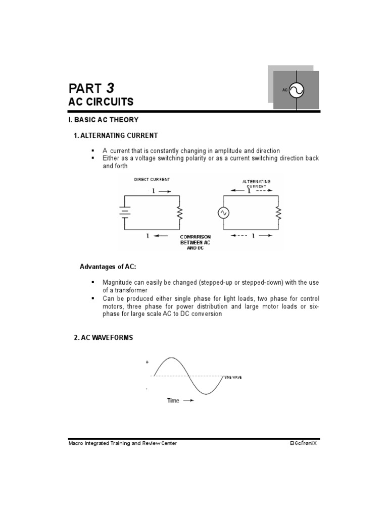 AC Circuits | PDF