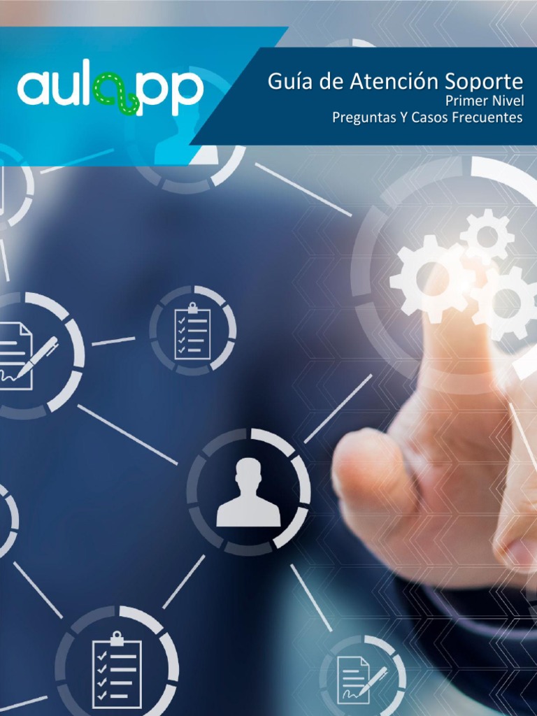 AULAPP GuiaAtencionSoporteN1 v1 0 | PDF | Contraseña | Point and Click