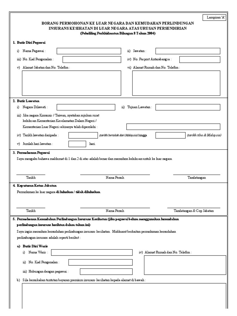Borang Insuran | PDF