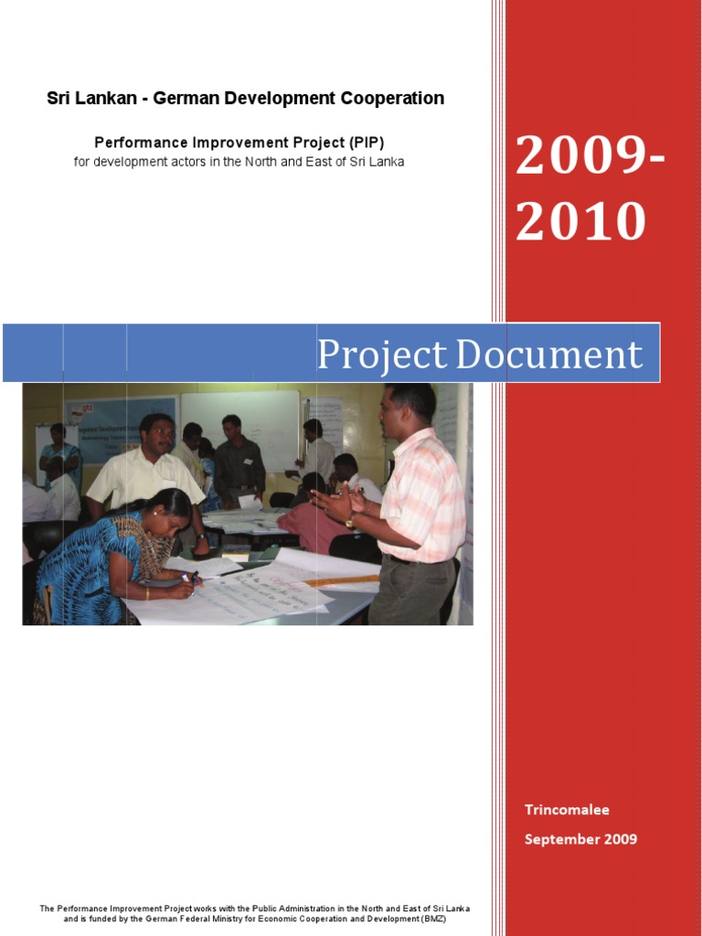 0910 - PIP Project Document | PDF | Millennium Development Goals ...
