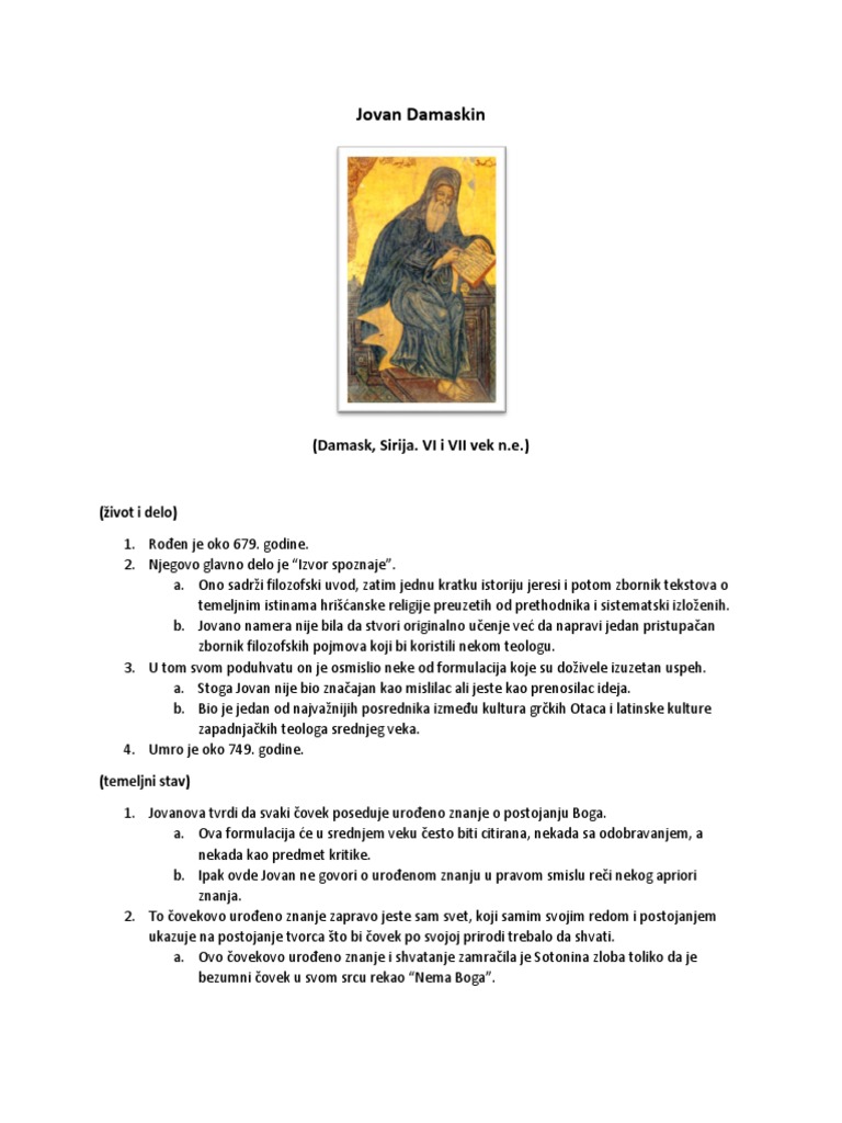 06d Jovan Damaskin | PDF