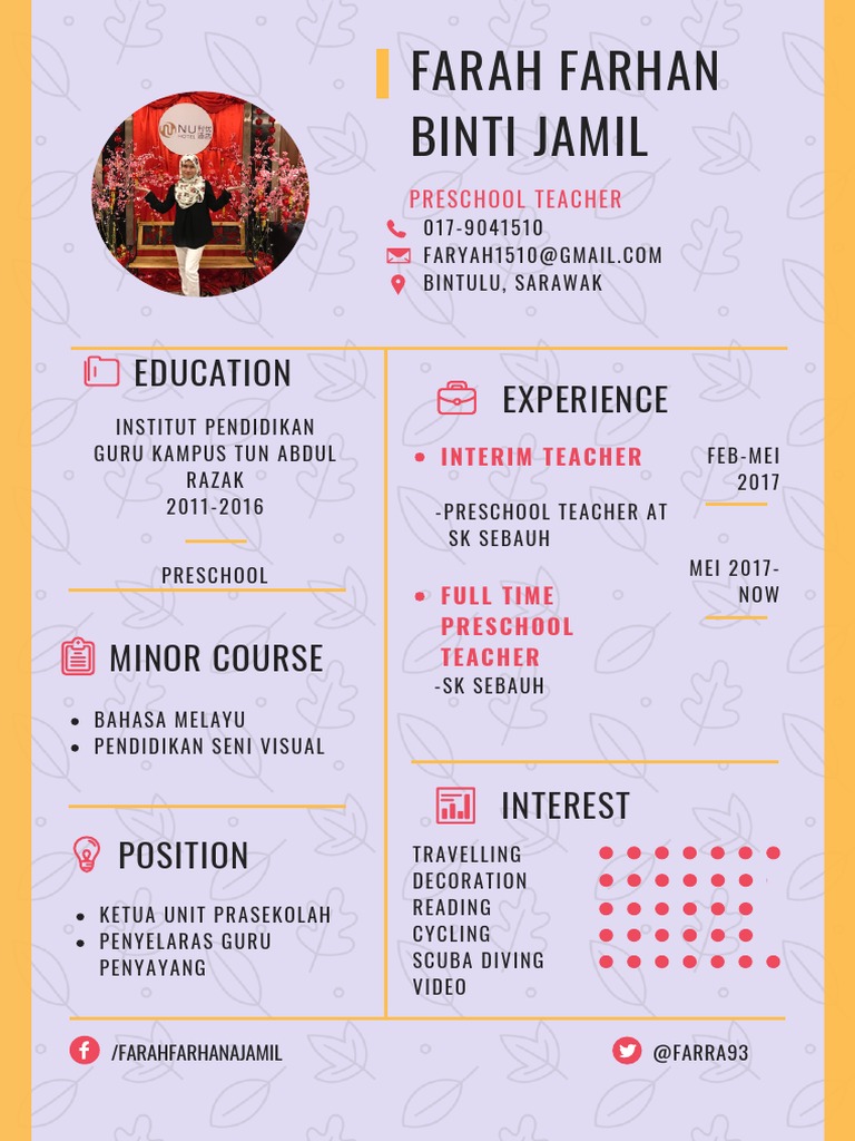 Farah Resume | PDF