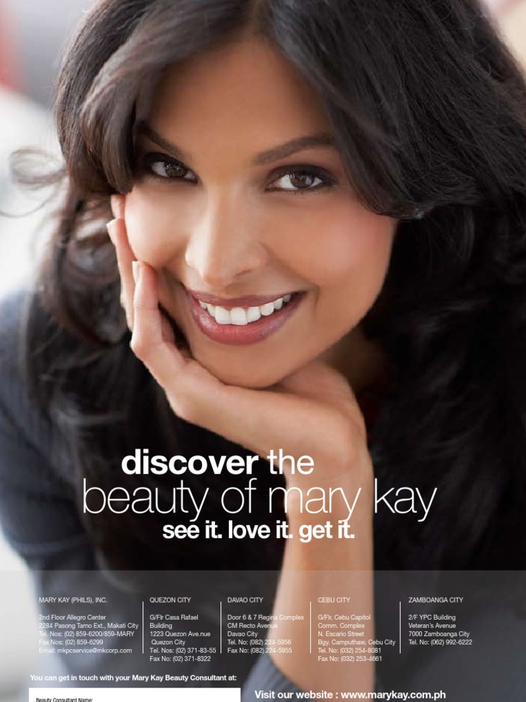 Mary Kay Lookbook | PDF | Skin Care | Cosmetics