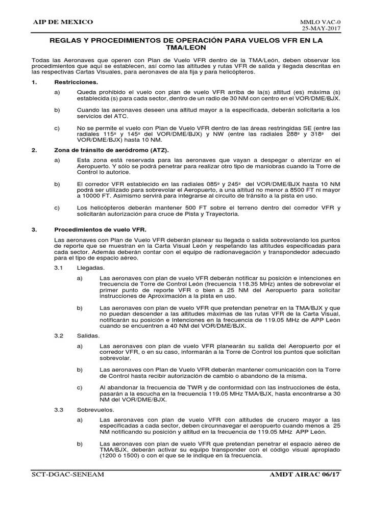 Ad - 2 Mmlo Vac | PDF | Visual Flight Rules | Airport