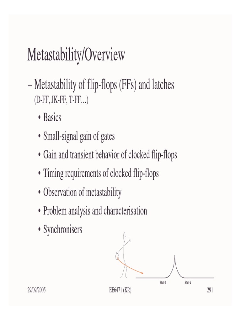Metastability/Overview: - Metastability of Flip-Flops (FFS) and Latches ...
