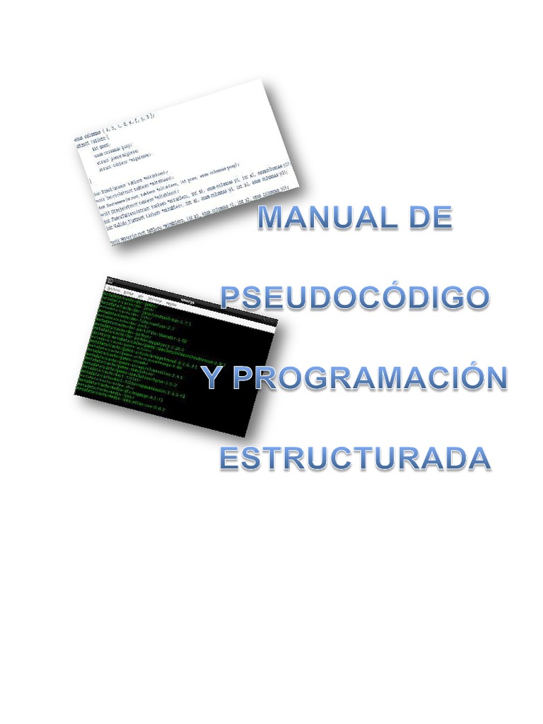 Manual de Pseudocodigo y Programacion Estructurada Ariel Villar PDF | PDF | Algoritmos ...