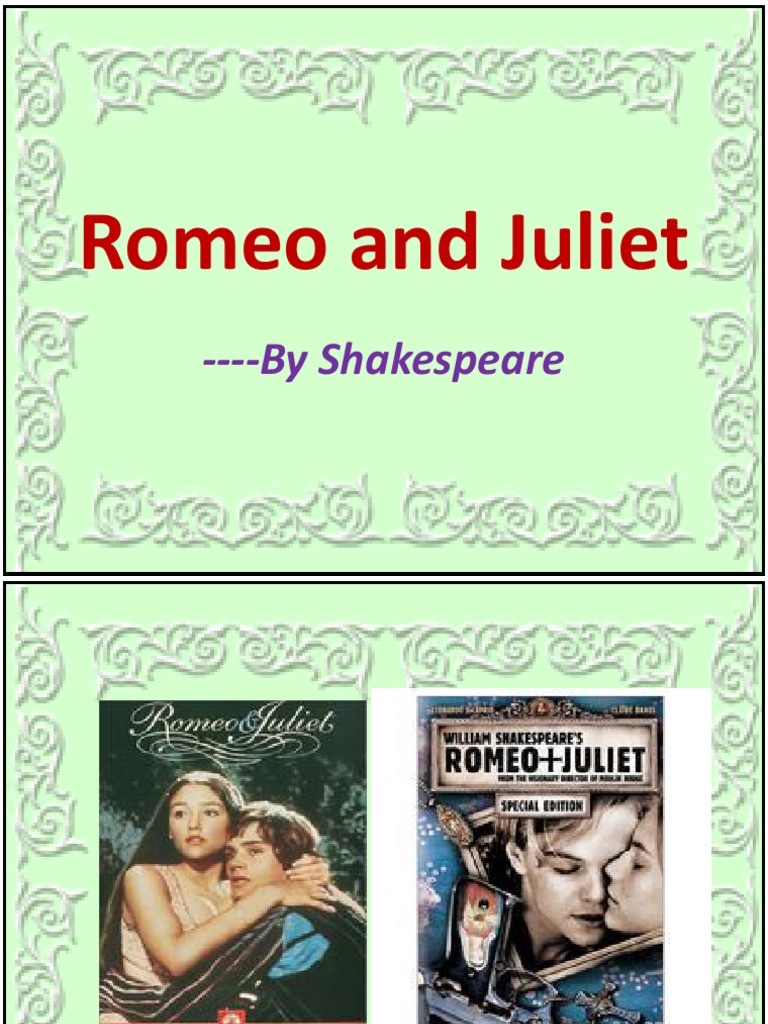 Romeo and Juliet | PDF | Theatre Characters | Characters In Romeo And ...