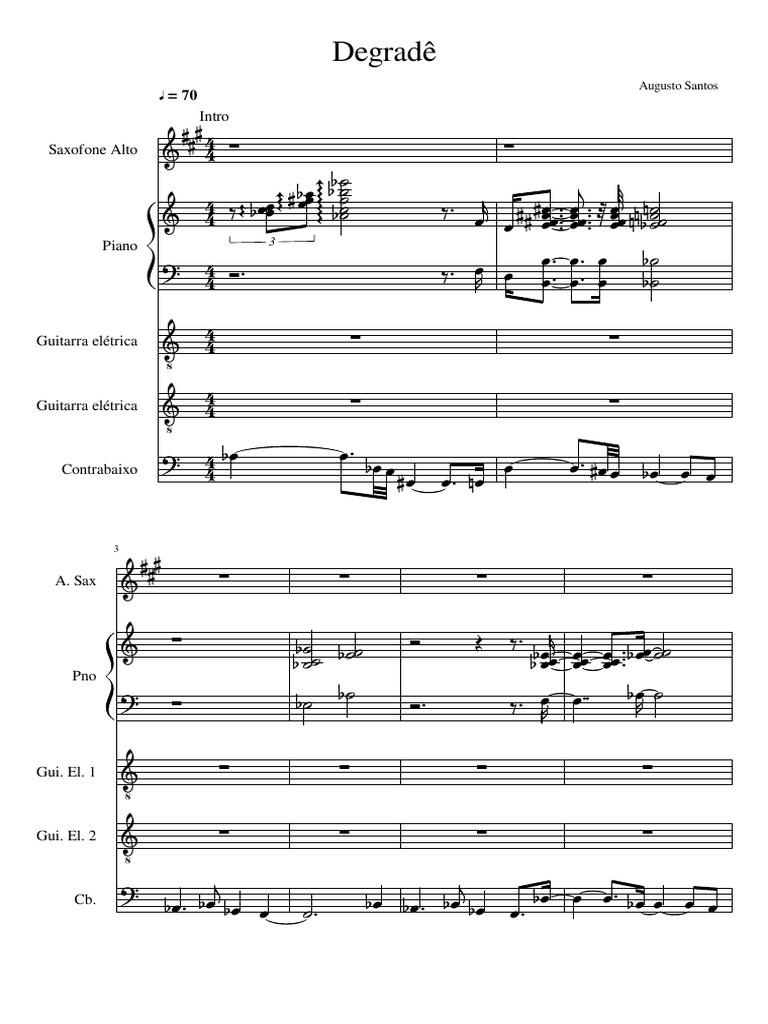 Degradê | PDF | Musical Instruments | Music Technology