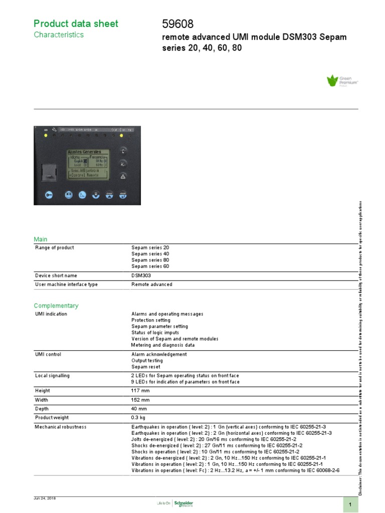 Easergy Sepam Series 60 - 59608 | PDF | Hertz | Radio Frequency