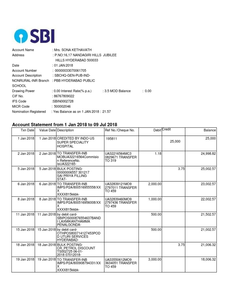 New Statement | PDF | Debit Card | Debits And Credits