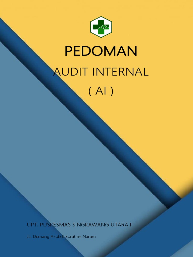 Cover Pedoman Audit Internal | PDF