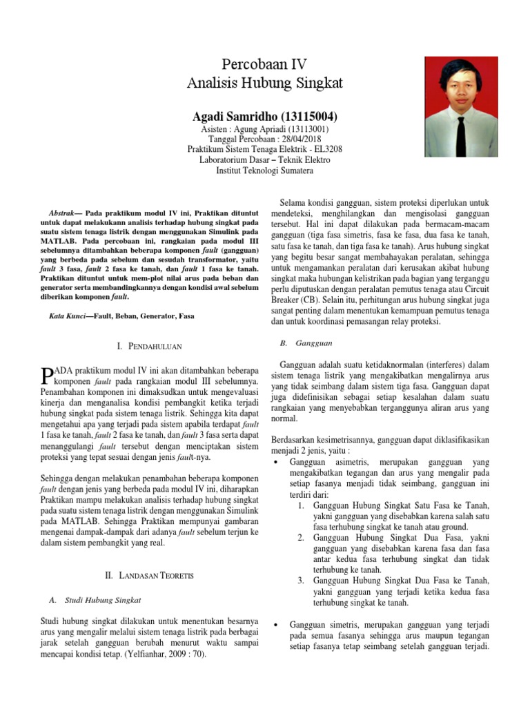 Laporan Praktikum 4 STE | PDF | Sains & Matematika