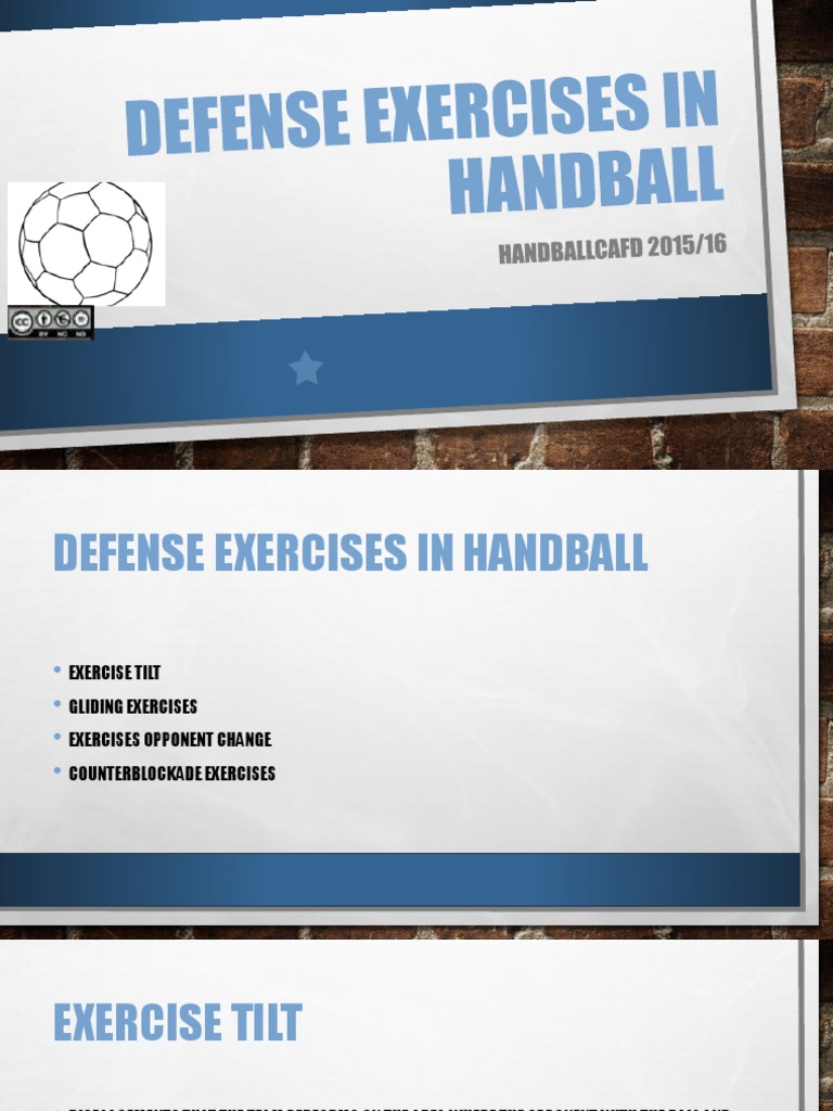 Defense Exercises in Handball | PDF