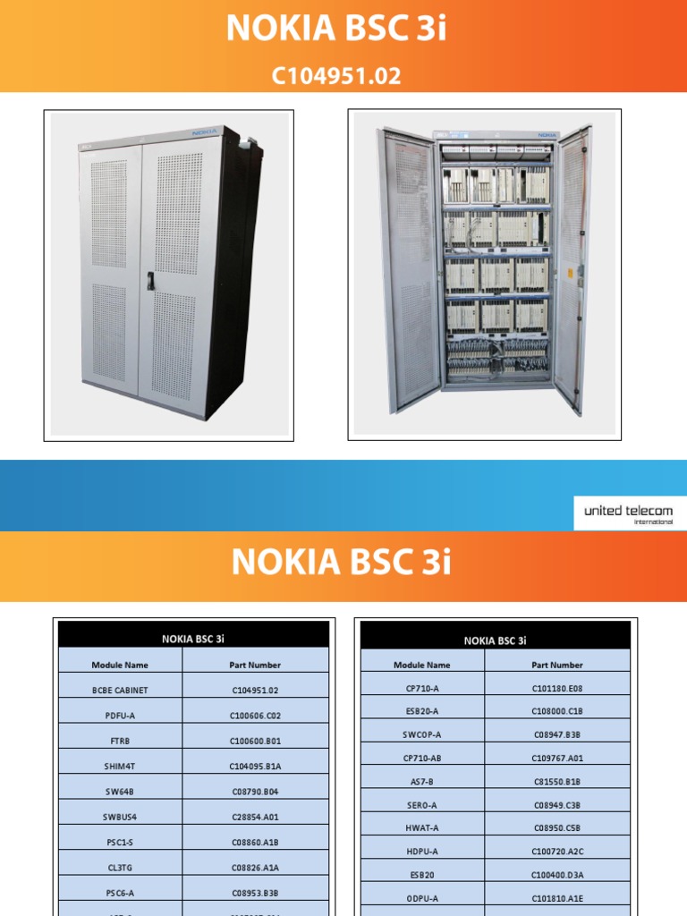 Nokia BSC 3i Module Overview | PDF